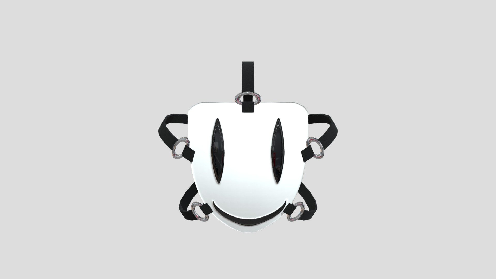 Smile Mask - 3D model by RiotingSpectre [d72f5e9] - Sketchfab