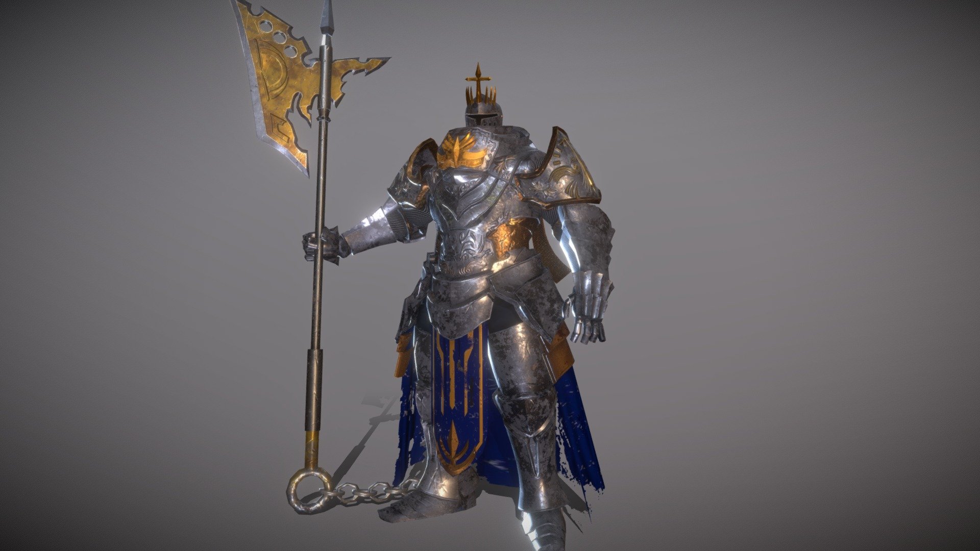 Fallen King Lambda - 3D model by CazadorJP [d730f20] - Sketchfab