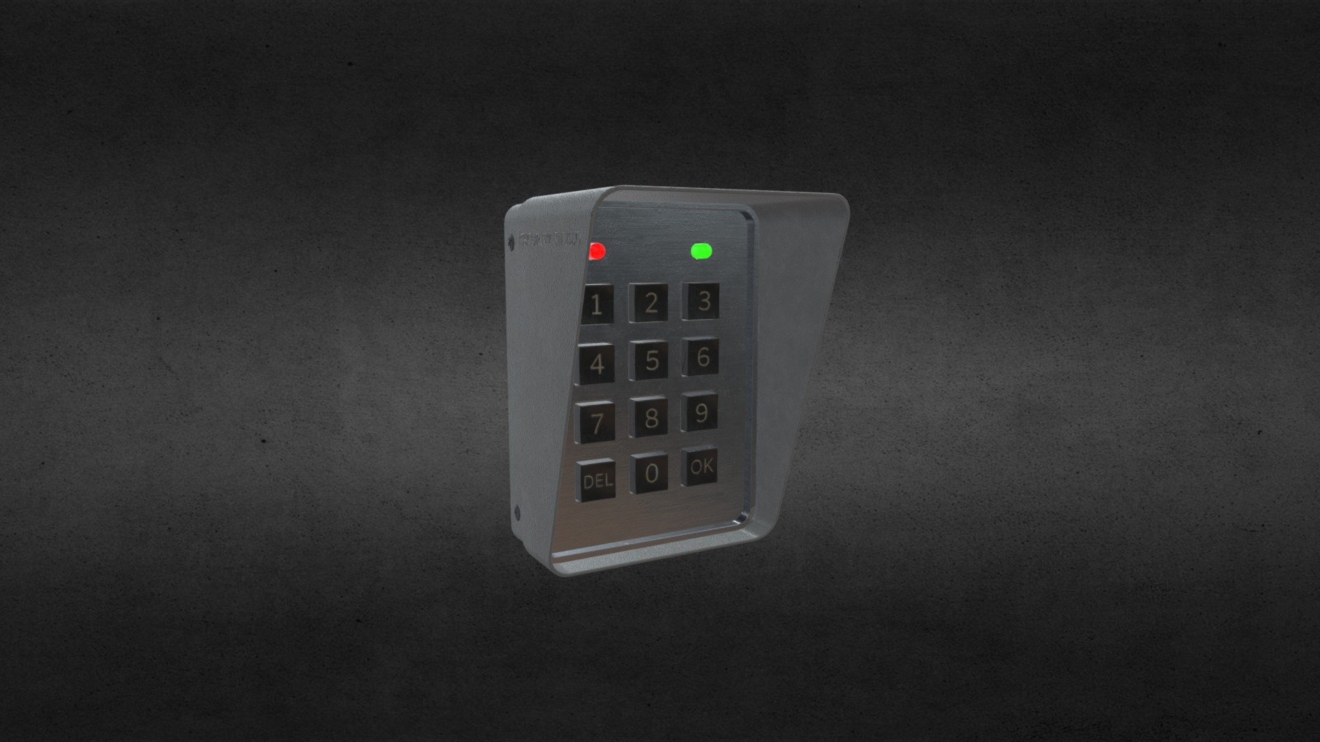 Keypad Security Shield - 3D model by DEICIDER78 [d730f44] - Sketchfab