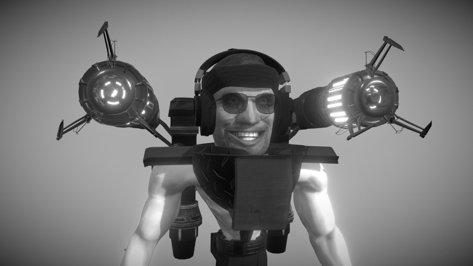 Upgraded Buff Mutant - 3D model by Wing (@Wing12_) [d731b17] - Sketchfab