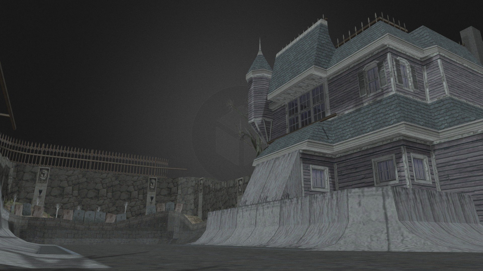 THPS 3 "Haunted House" - Download Free 3D model by FlunkedPunk [d73222a ...