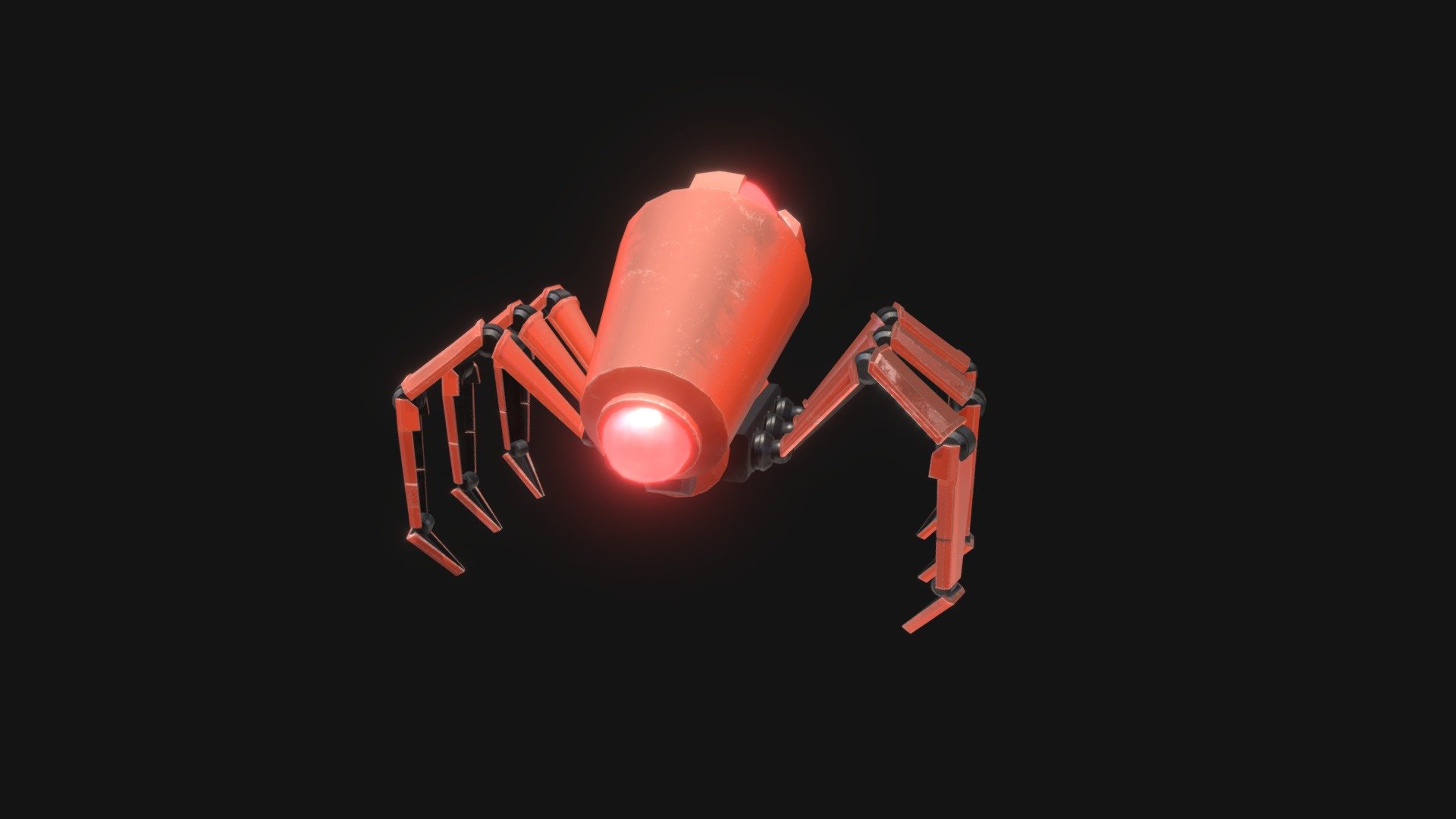 Spider Bot - 3D model by Prabhakor Biswas (@prabhakorb) [d734a08 ...