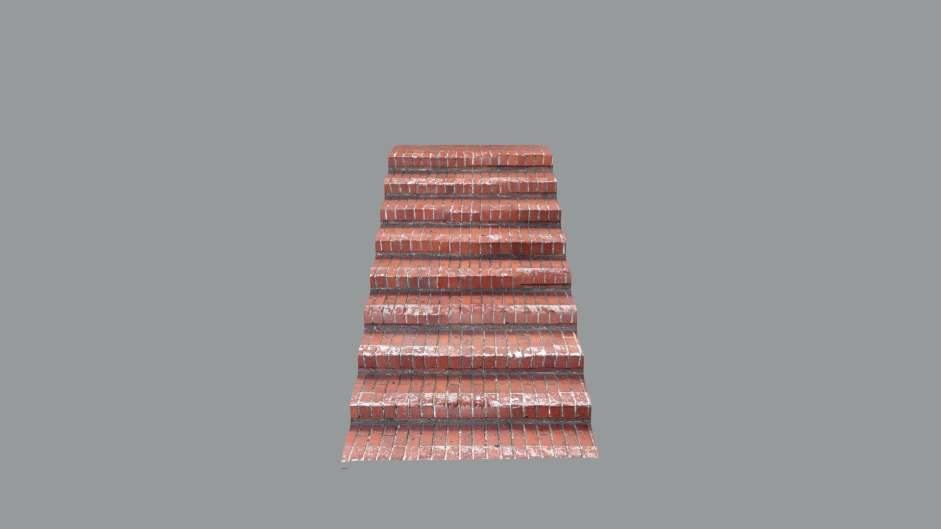 Brick stairs - Download Free 3D model by Banobano [d7352f8] - Sketchfab
