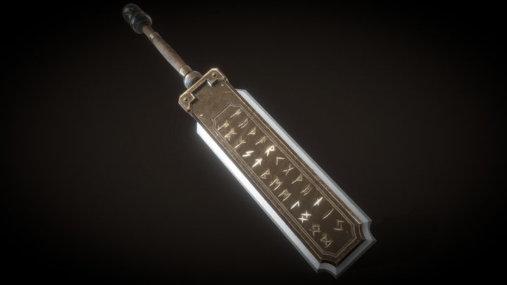 Greatsword 3D models - Sketchfab