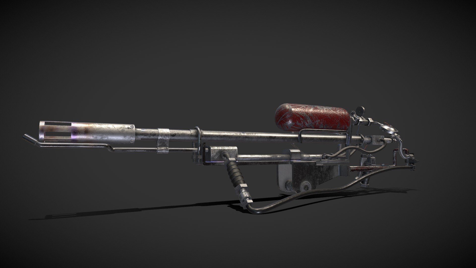 FLAMETHROWER - 3D model by Ashutosh Sharma (@Ashu3d) [d736fd8] - Sketchfab