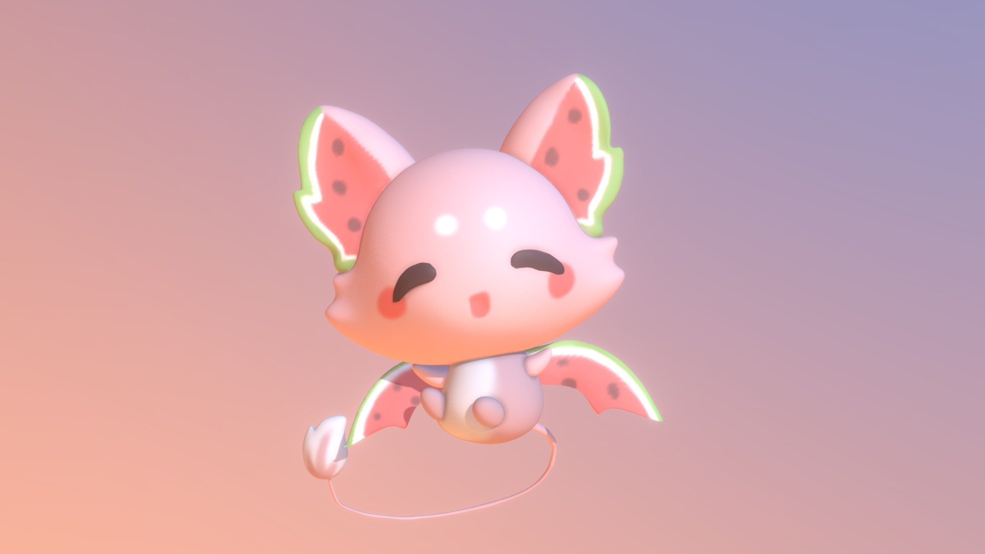 cute creature 21/05 - Download Free 3D model by Tongxin [d73899c ...