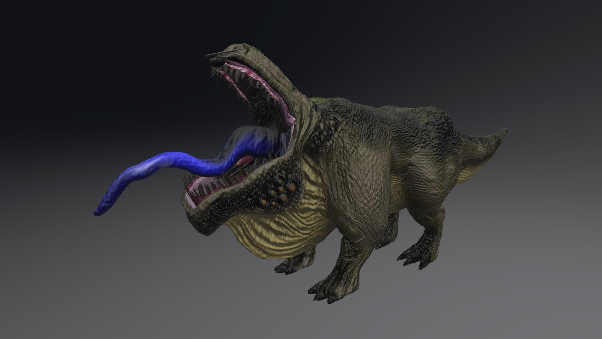 Eyezasour - 3D model by Elyse Darby (@elysed) [d738fd8] - Sketchfab
