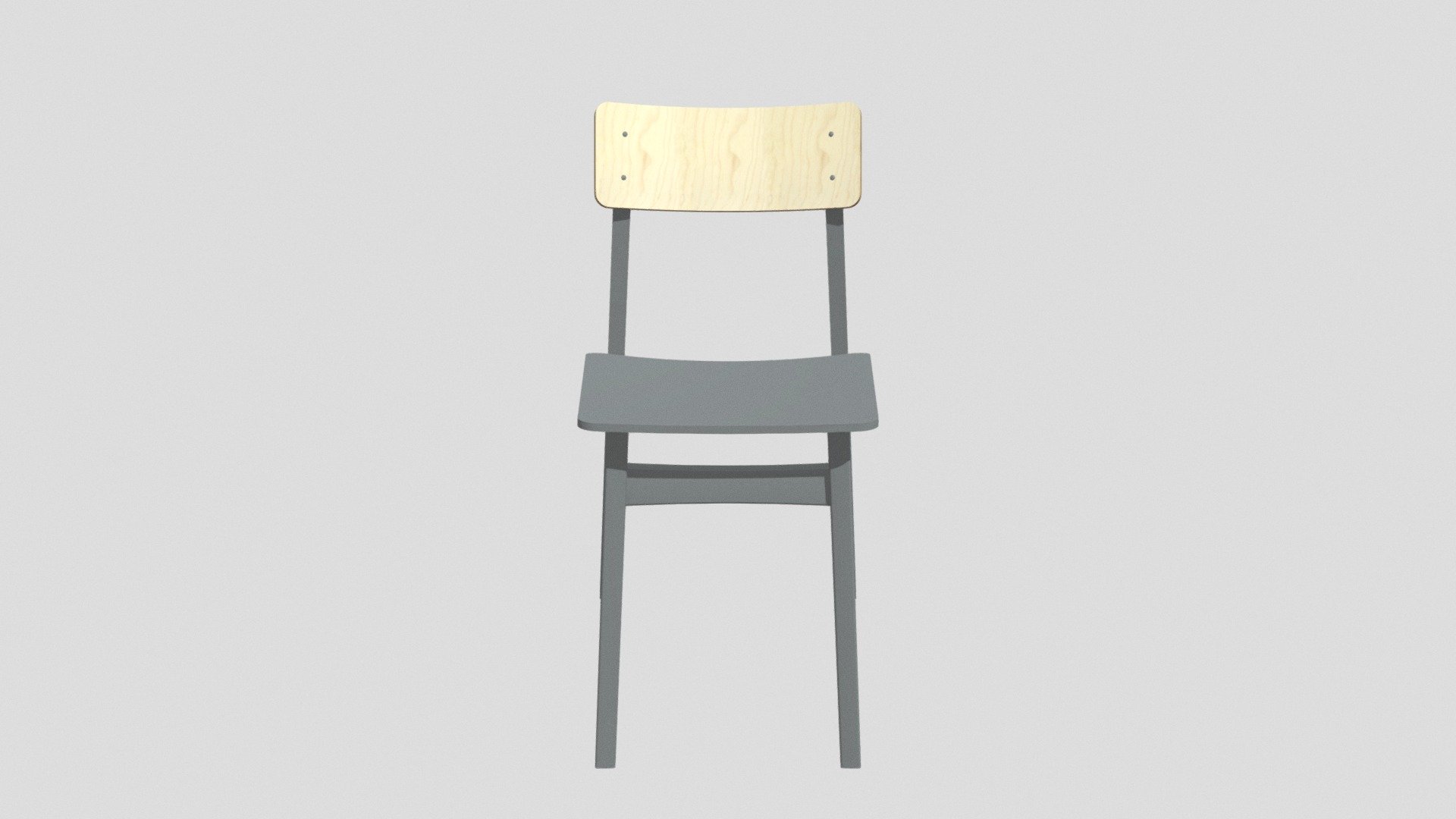 Simple Chair - Download Free 3D model by datenratte [d7397a0] - Sketchfab