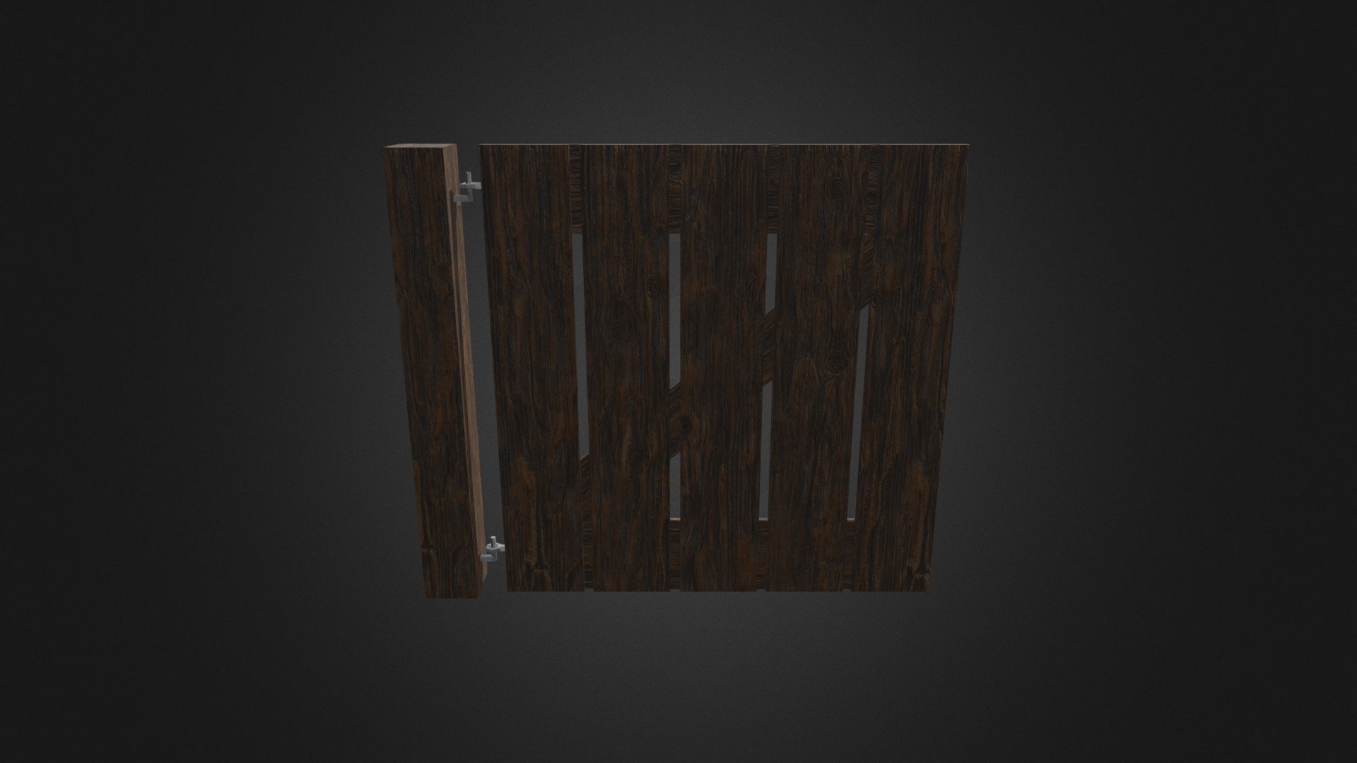 Short Gate - 3D model by Daniel Wilson (@rowdy92) [d73c7cd] - Sketchfab