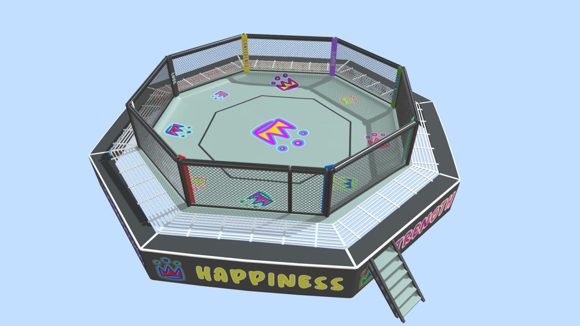 UFC power Up - 3D model by Raj Chavada (@rajchavada2021) [d73ddc0 ...