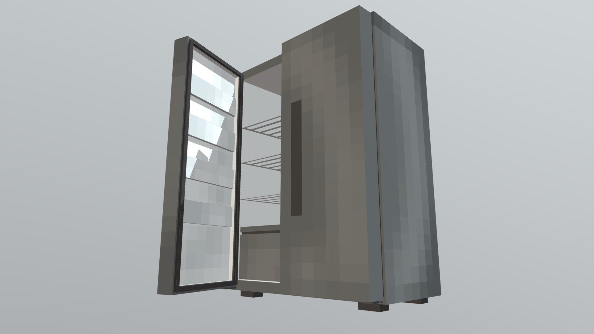 Refrigerator Low poly - Download Free 3D model by SrBatatassauro ...