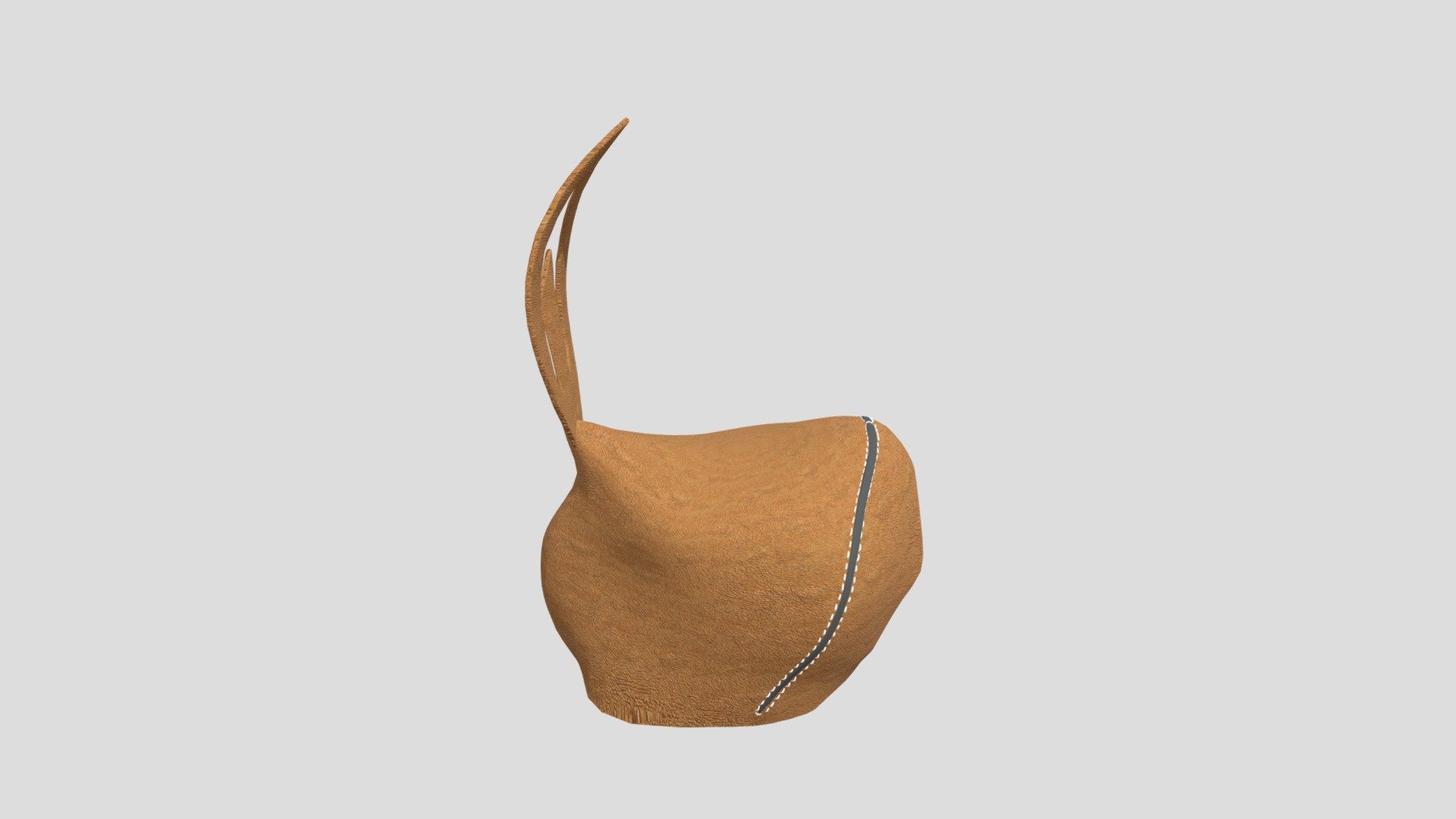 Austringer style falcon hood 3D model - 3D model by Aaron (@fnelwin ...