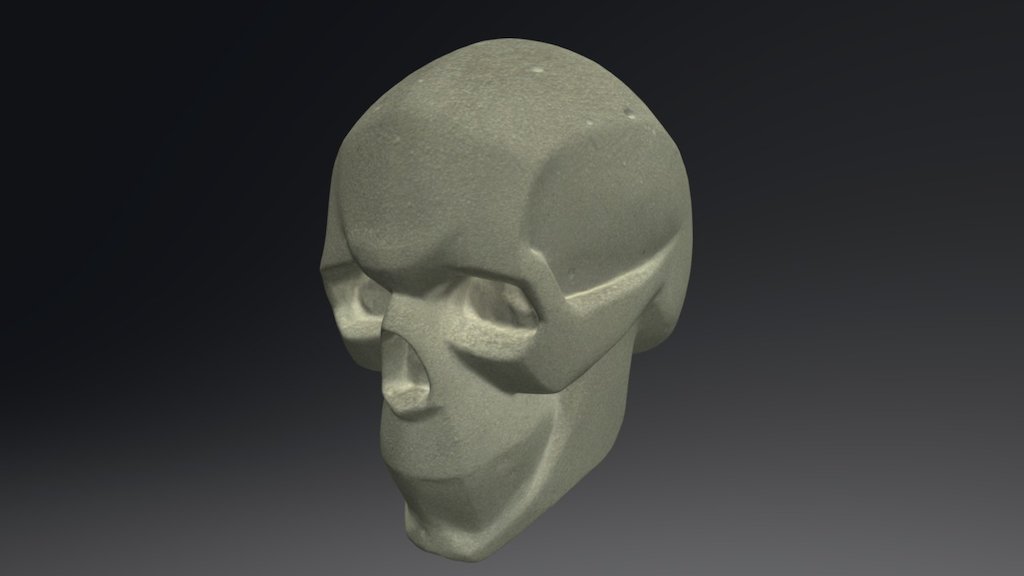 Simplified Model of a Skulls - 3D model by threeding.com [d73f8c5 ...