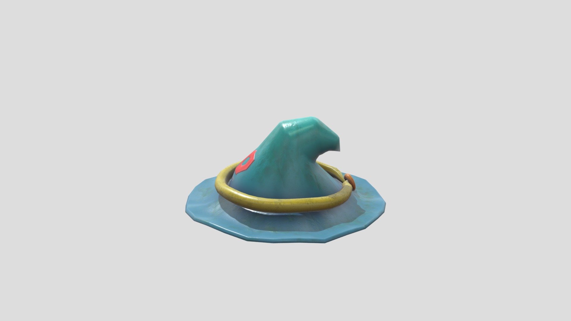 Stylised Wizard Hat [Finalised Model] - 3D model by Sanjay (@SanjayC ...