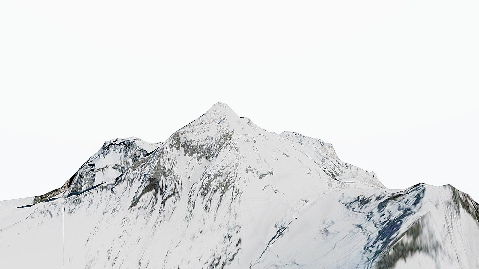 Mount Everest,mountain,map,landscape,terrain - 3D model by SENSIET ...
