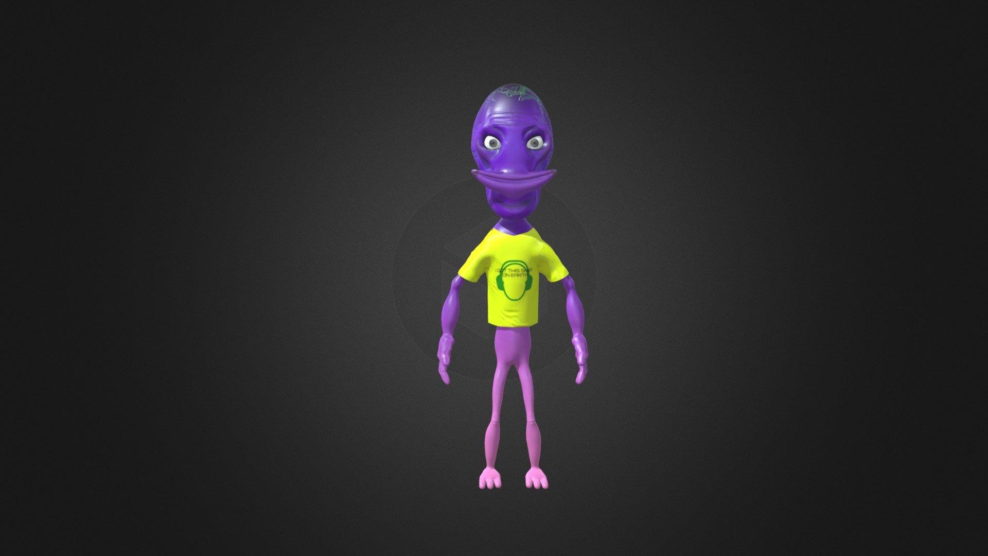 Alien Stylized - 3D model by Dskeie [d741006] - Sketchfab