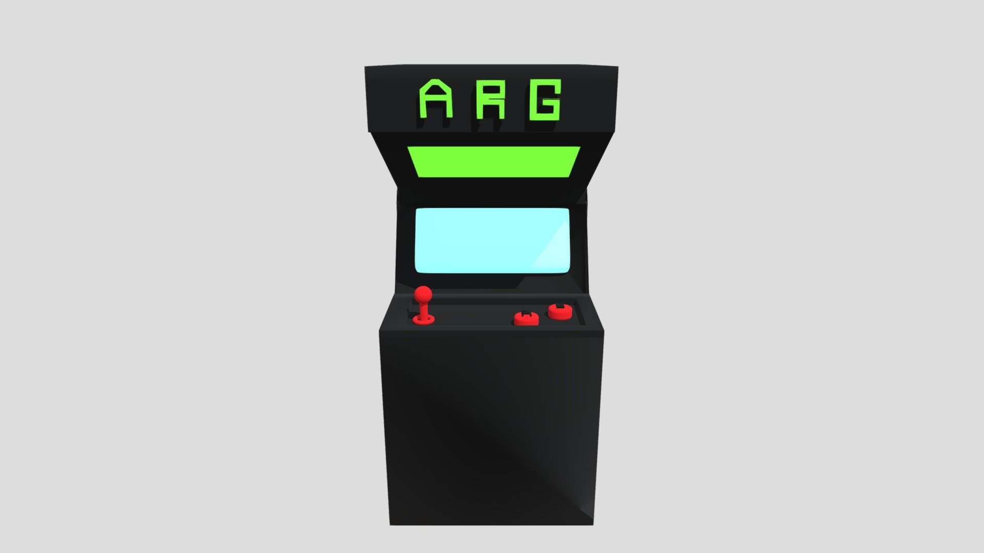 ARG Arcade Machine - Download Free 3D model by ARG_Artichoke_YT ...