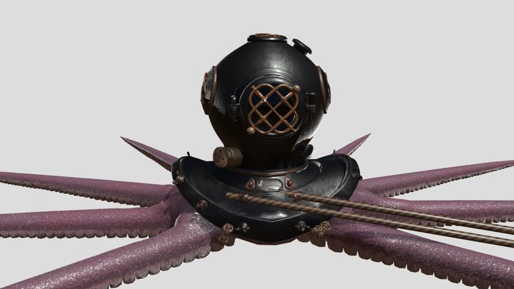 Diver 3D models - Sketchfab