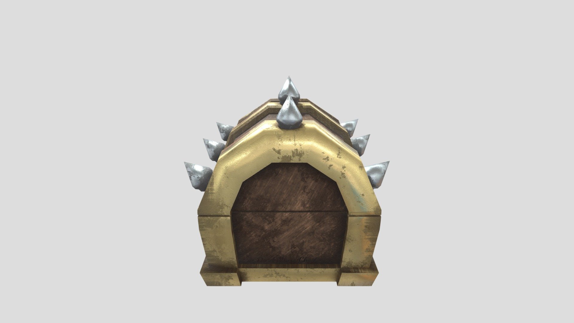 Dead Man's Treasure Chest [With Spikes] - 3D model by 3DRSB [d744aa8 ...