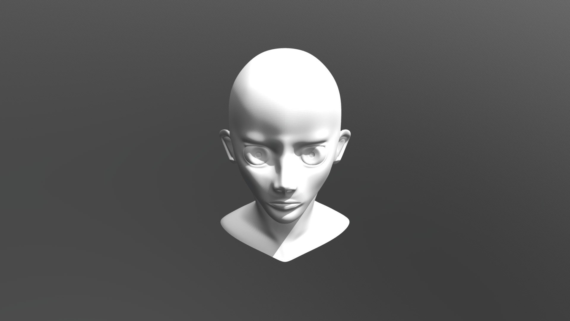 Cartoon Head Exercise - 3D model by Kyle Pratt (@kpratt) [d74631f ...