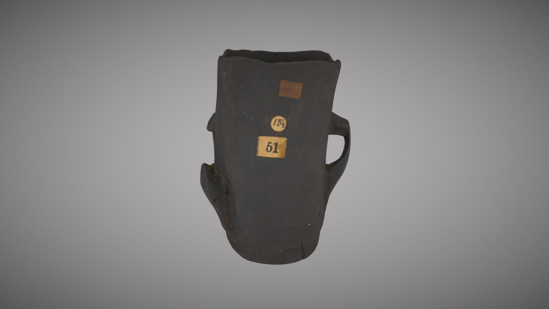 WK 184 Analytical © National Museum of Ireland - 3D model by Applied ...