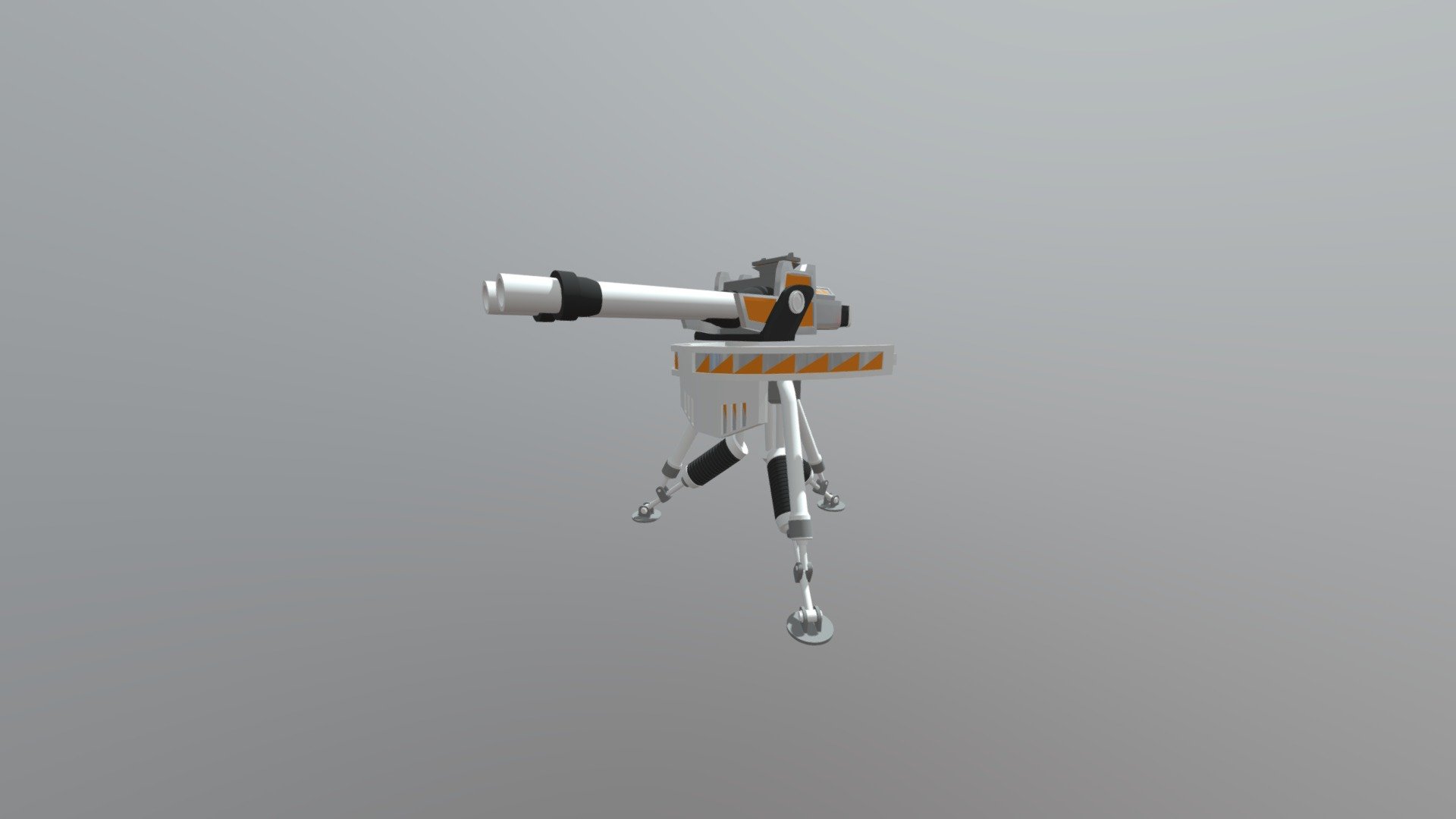 Turret - 3D model by admhell [d748f2b] - Sketchfab