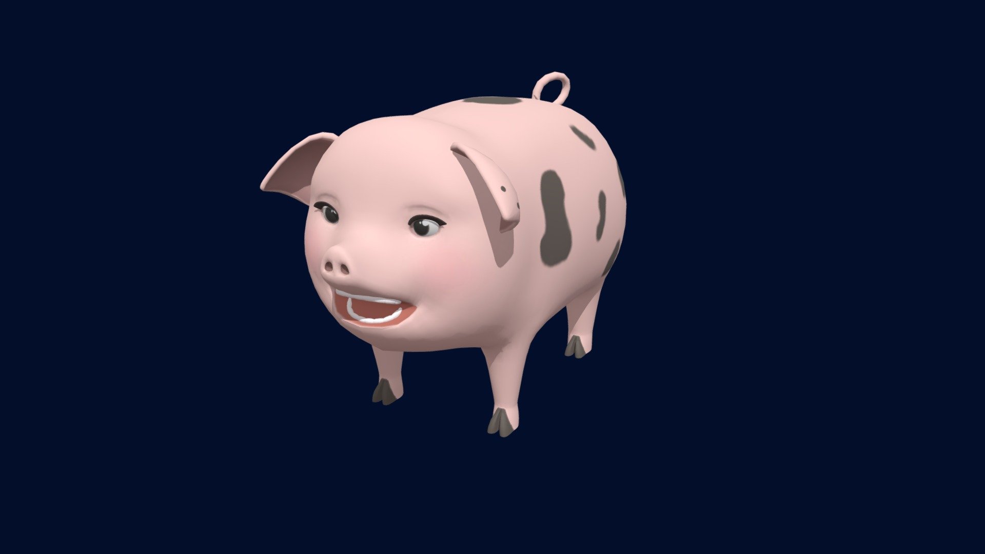 pink_pig - Download Free 3D model by toannv1403 [d74959a] - Sketchfab
