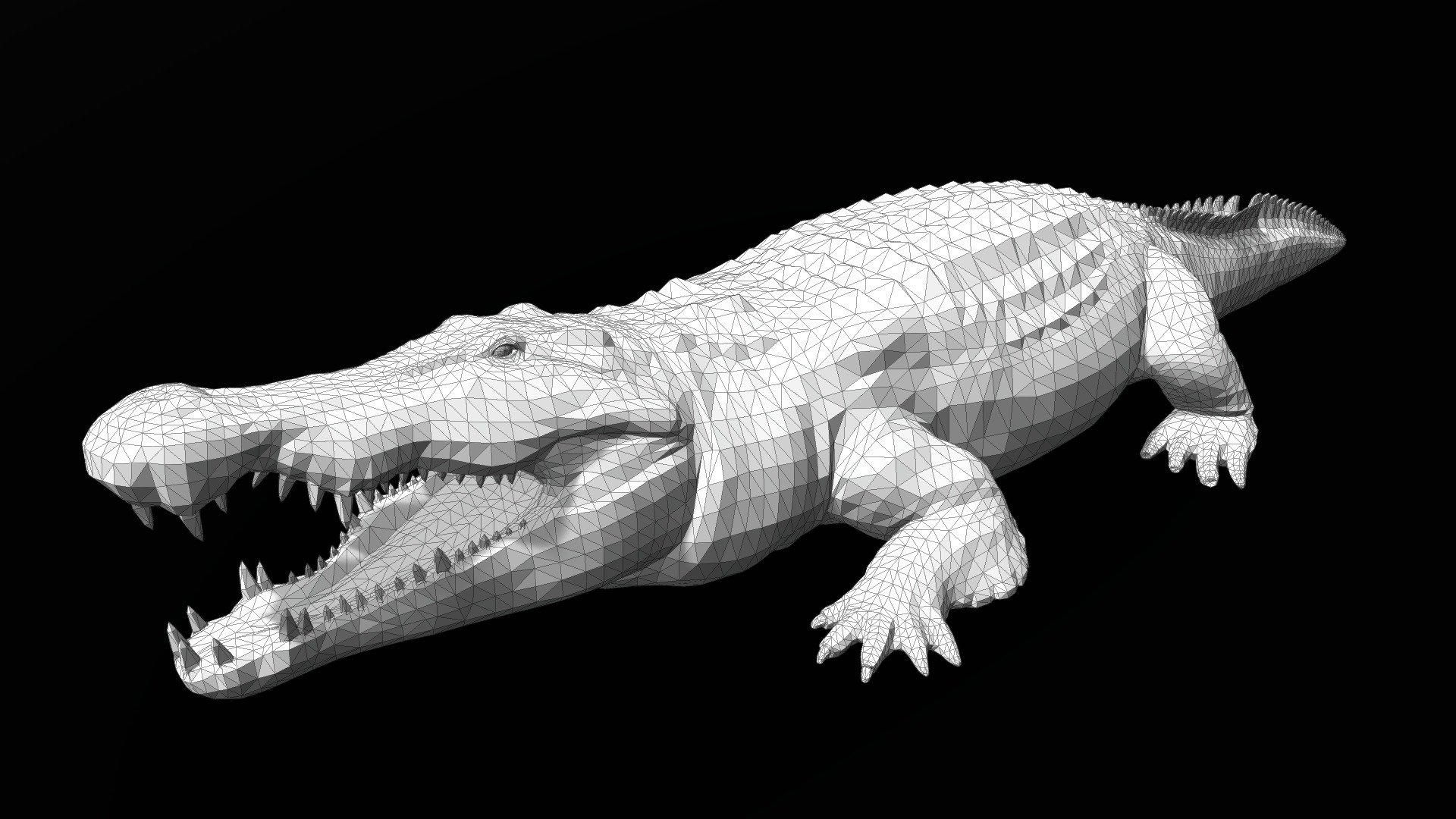 CROCODILE - Buy Royalty Free 3D model by DTA DESIGN STUDIO ...