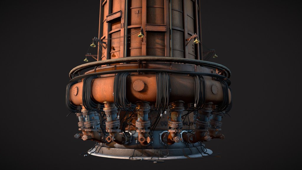 blast furnace - A 3D model collection by CuiJiahua - Sketchfab