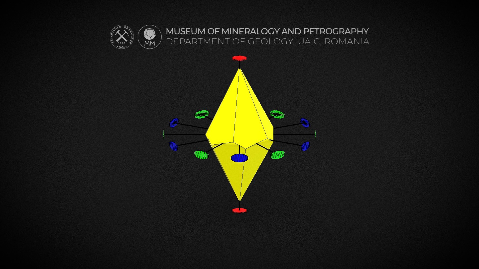 Hexagonal 622 (D6) - 3D model by Museum of Mineralogy and Petrography ...