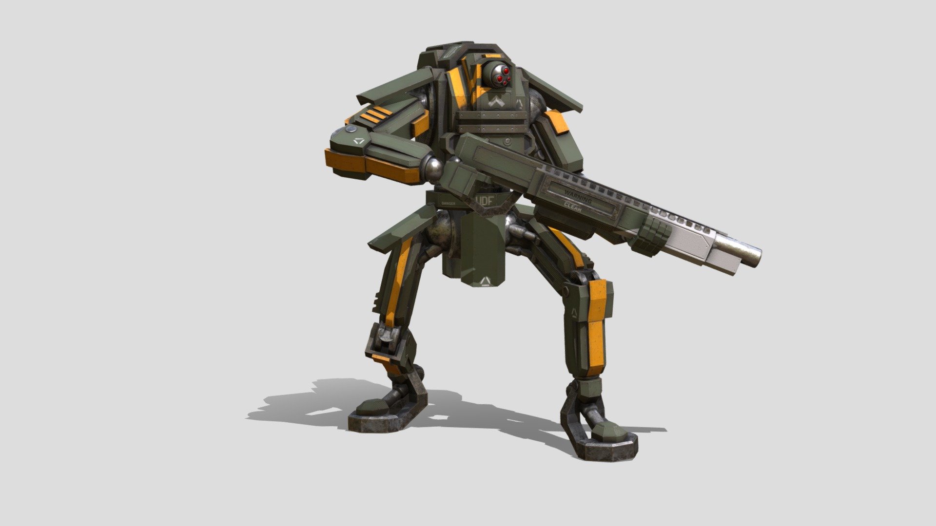 Mech Mark.1 - 3D model by GrimmGitz [d74c863] - Sketchfab