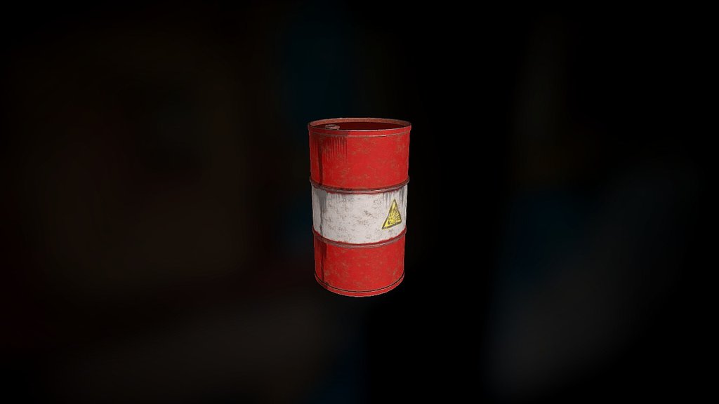 Steel Barrel - 3D model by michaelkinsey24 [d74ccca] - Sketchfab