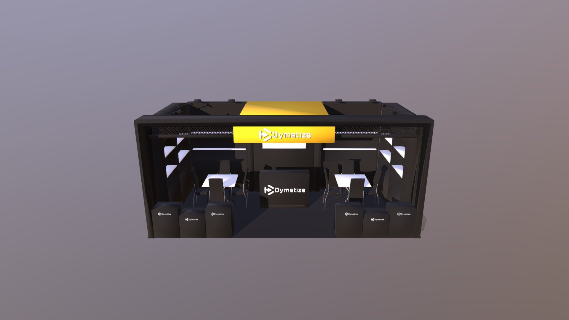 booth - 3D model by shiweixiao317317 [d74dba1] - Sketchfab