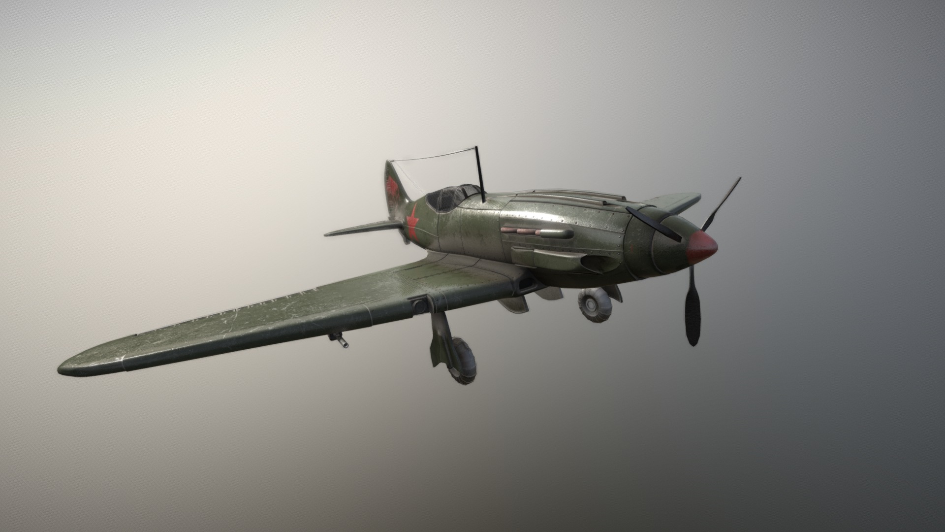 MiG-3 - 3D model by rslnttt [d74e16e] - Sketchfab