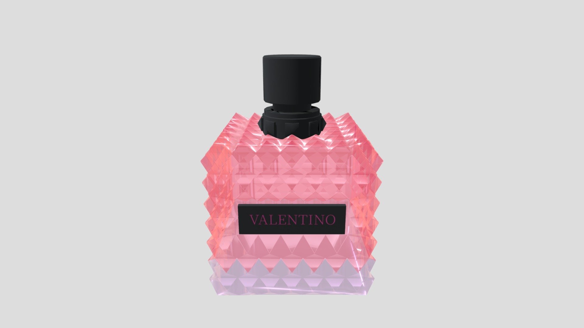 Valentino Donna Perfume Bottle - 3D model by rraeanne [d74f8eb] - Sketchfab