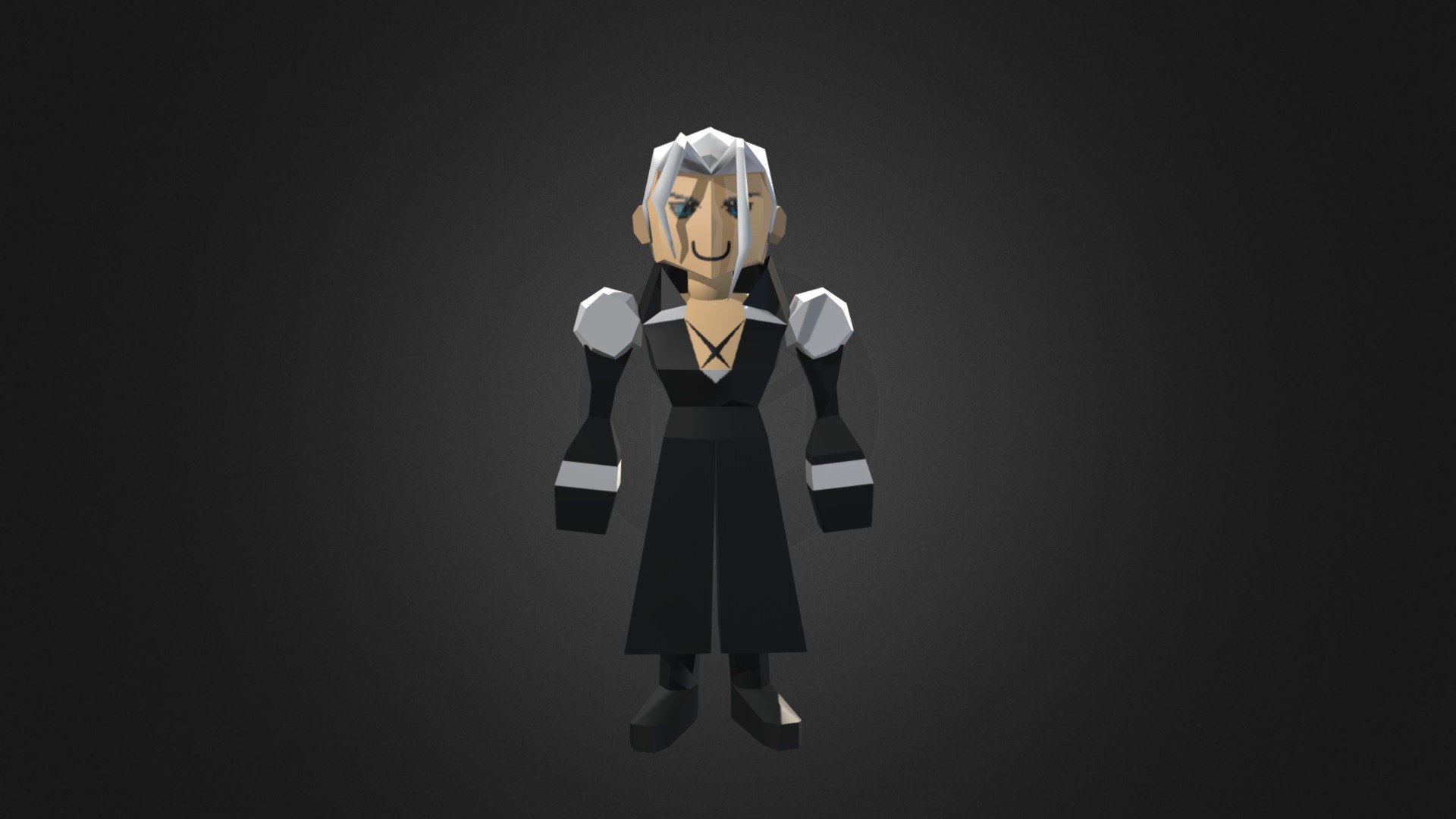 FF7 Sephiroth PS1 Style - Download Free 3D model by EddieMK7 [d7510b6 ...