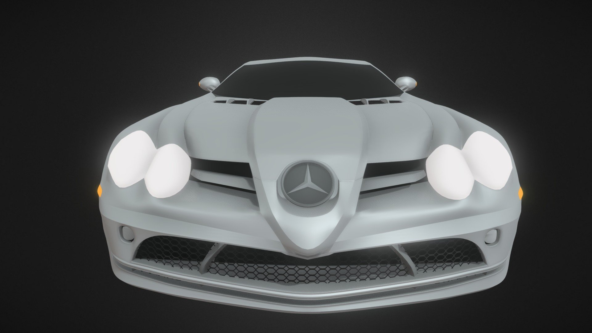 Mercedes-Benz SLR Mc - 3D model by Ilya (@delovoy_ilyxa) [d75249d ...