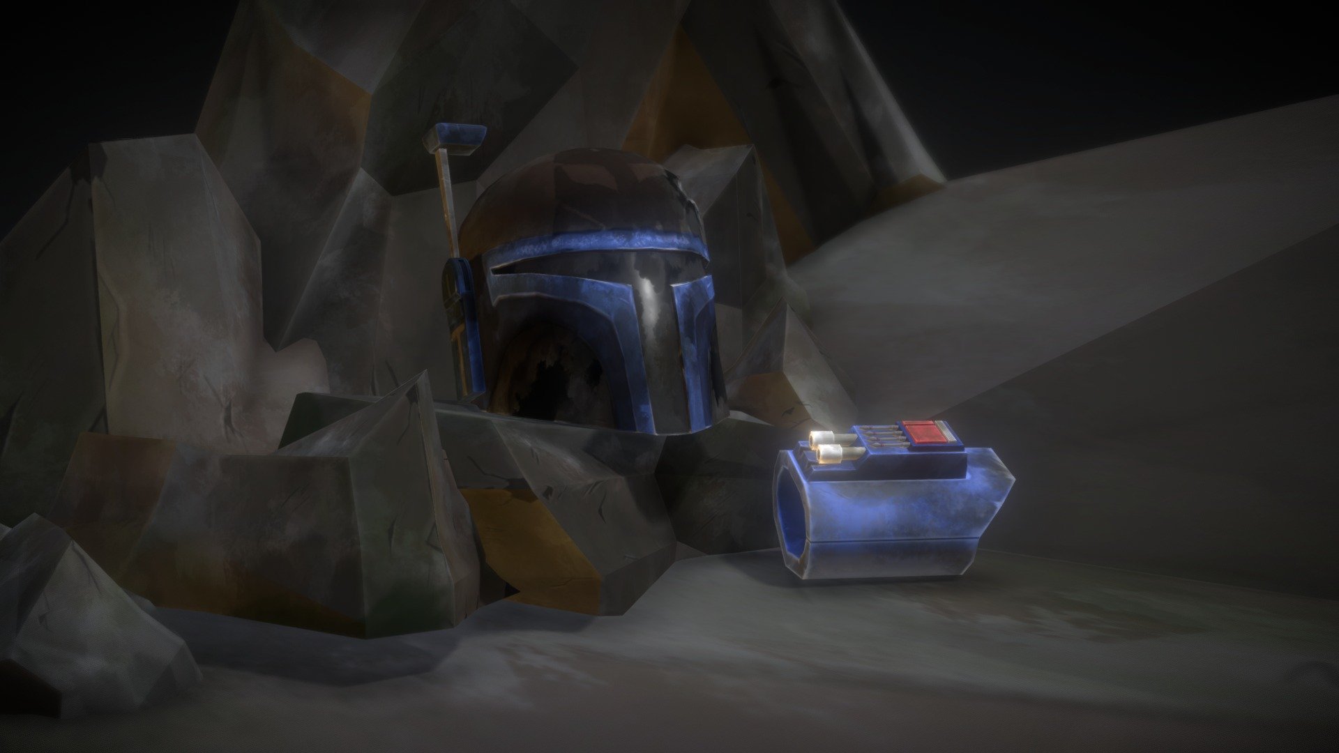 Warrior's Resting Place - 3D model by Mike Chan (@rikuchan) [d7548d3 ...