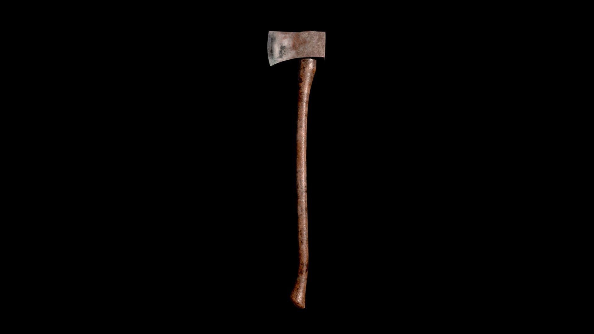 Axe - Old Realistic Wood Chopping Axe - 3D model by Voisnik [d757133 ...