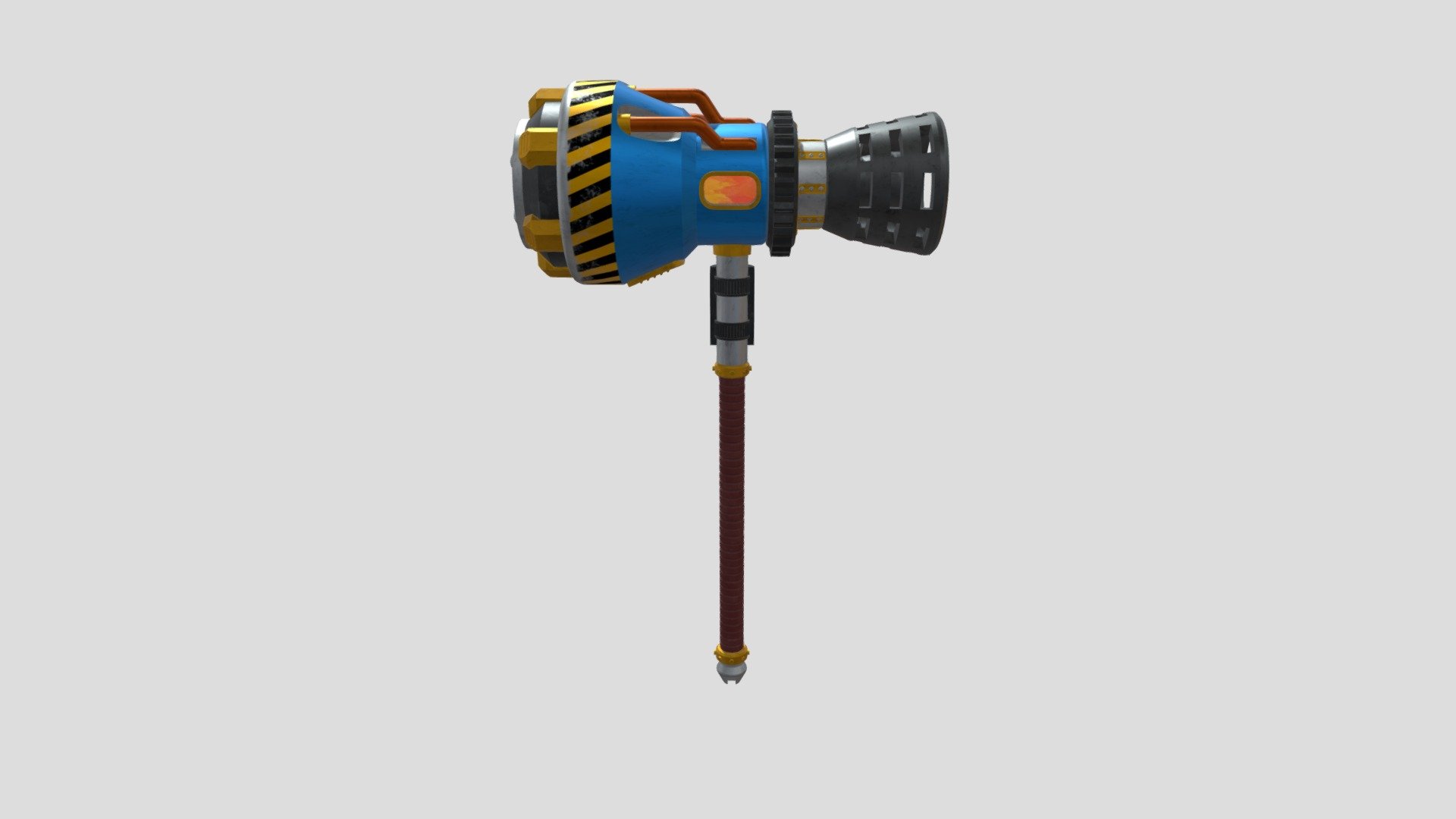 Rocket Powered Hammer - 3D model by BCSmith3D [d757d4b] - Sketchfab