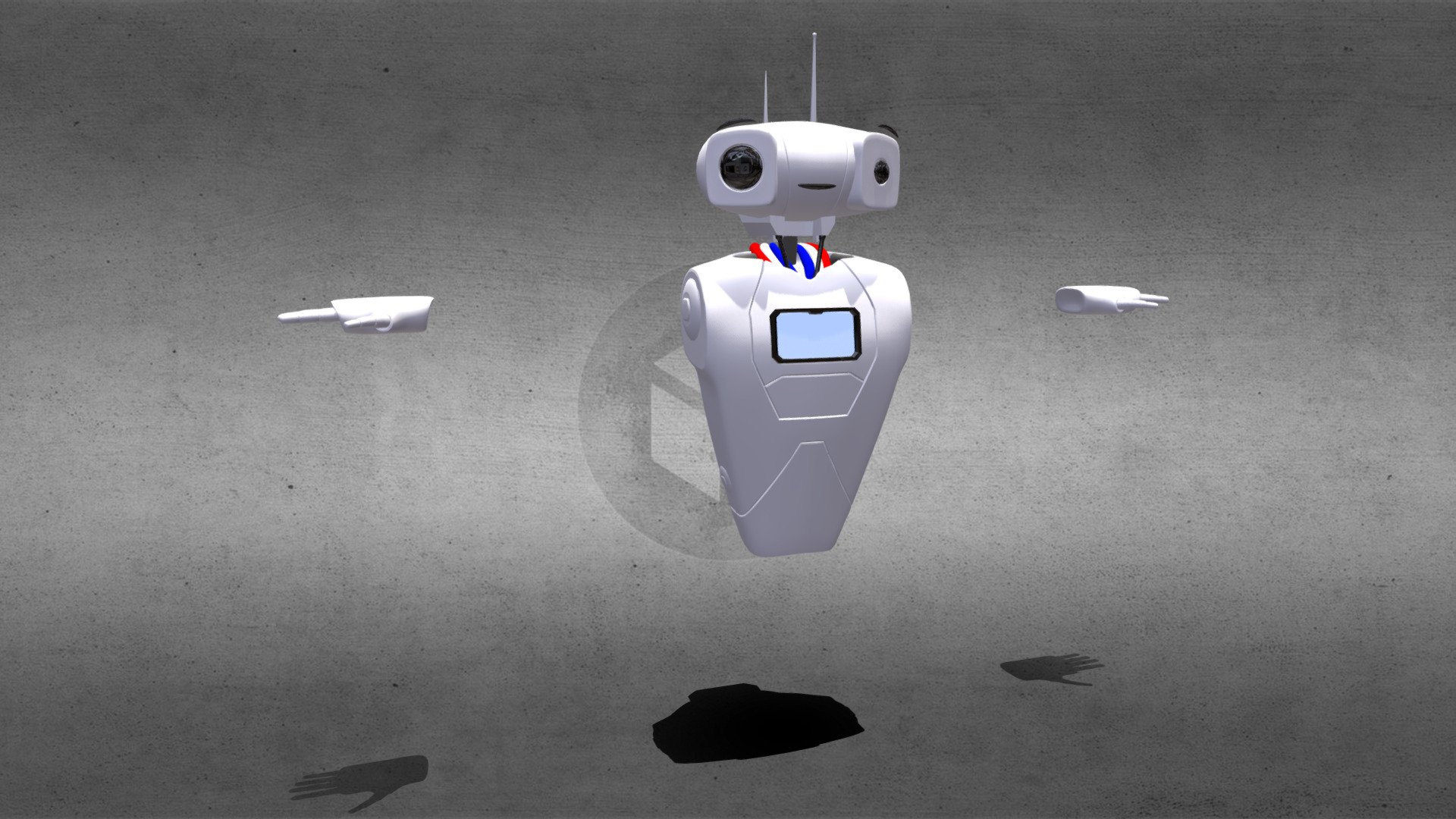OLO robot from CreaNews - 3D model by Ganakel [d759049] - Sketchfab