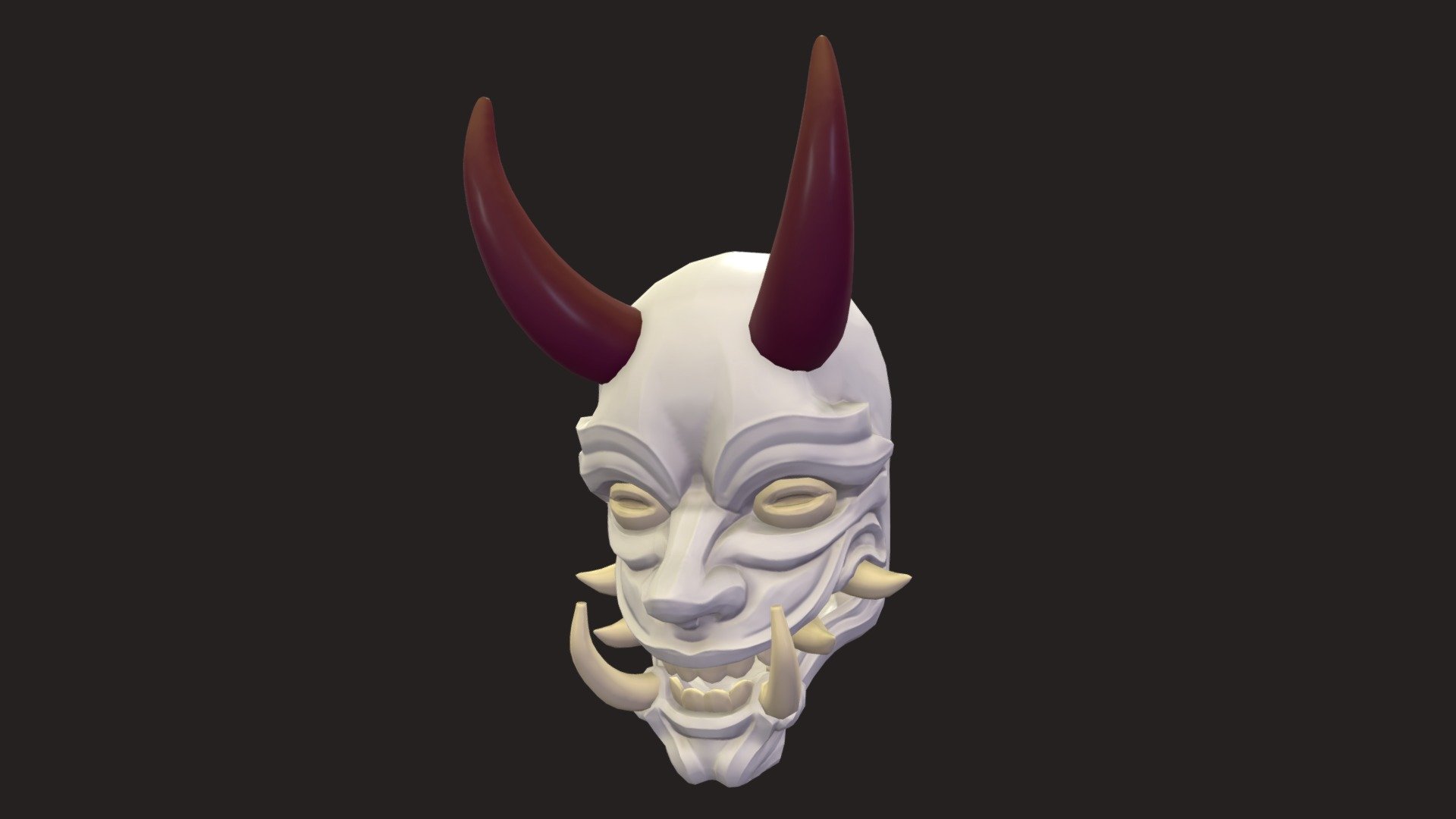 Demon Mask - Buy Royalty Free 3D model by enyagerber [d75a963 ...