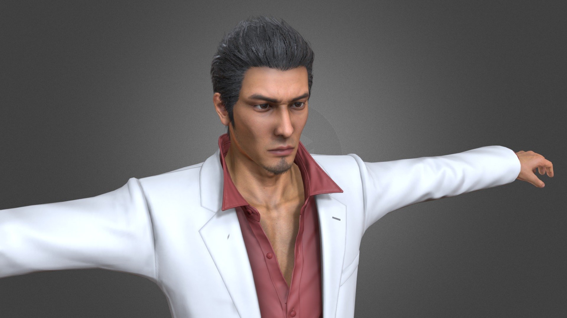 Yakuza Kiwami 3 Demo - Kiryu - Download Free 3D model by ChaoAniki ...