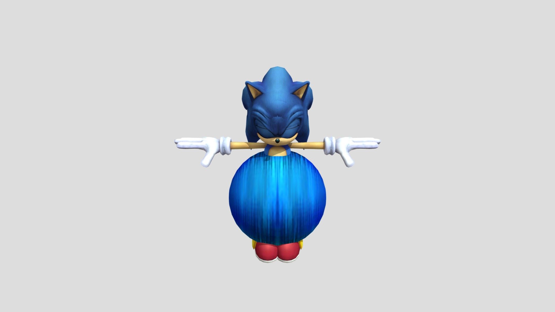 Sonic.obj - Download Free 3D model by jedithmr [d75d356] - Sketchfab