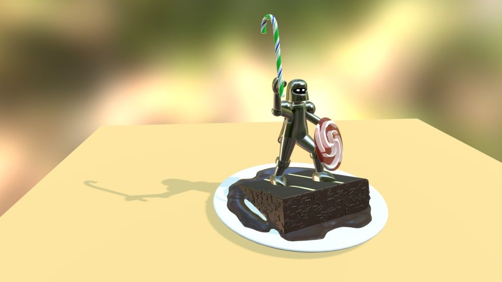 Candy Knight - 3D model by Maxim Sheronov (@maxim.sheronov) [d75dfaf ...