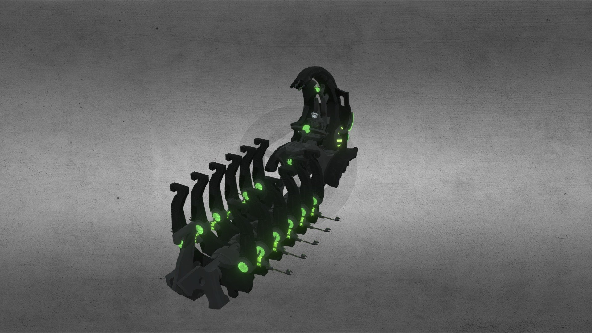 Ghost ark - Download Free 3D model by 3DMAN (@3dmanx888) [d760ed7 ...