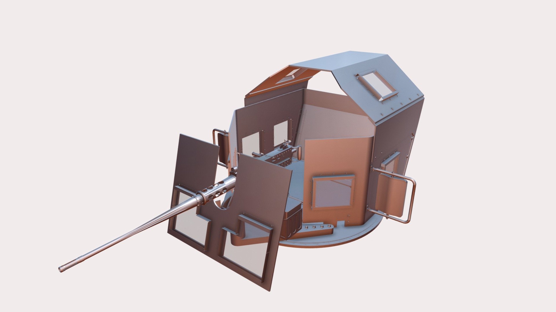 GPK OBJECTIVE GUNNER PROTECTION - 3D model by LM3D (@lm9241221 ...