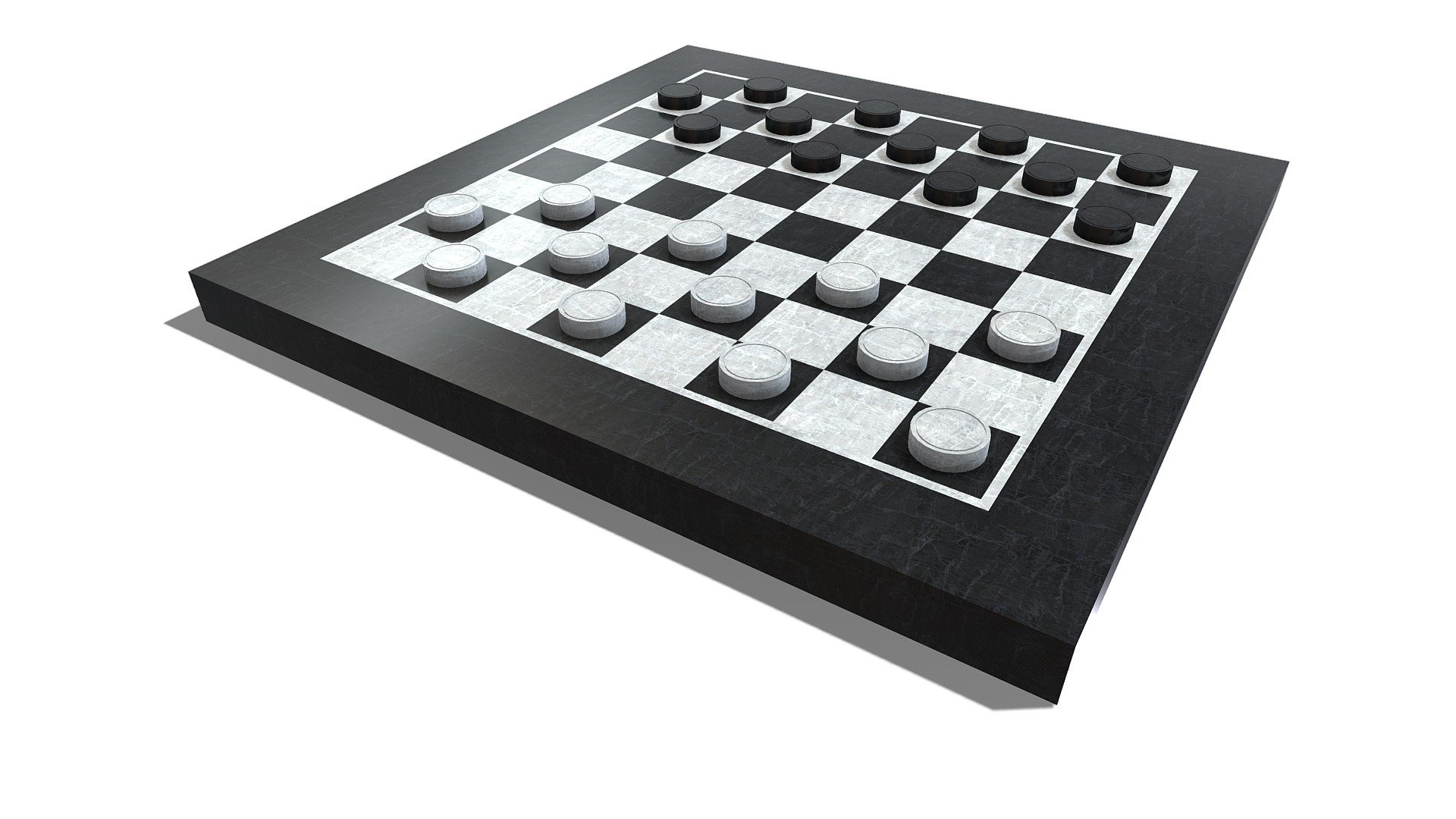 Checkers Set - Buy Royalty Free 3D model by Studio Lab (@studiolab.dev ...