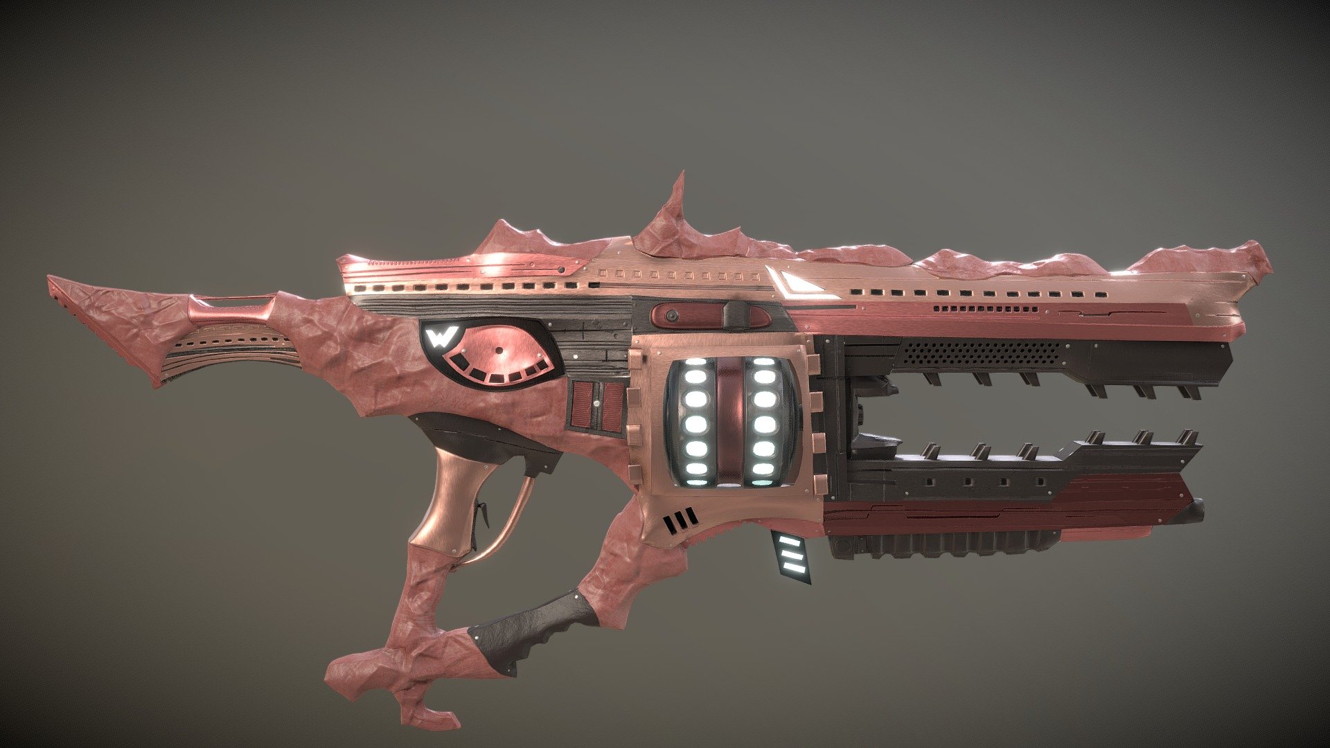 Heavy weapon The Running Wolf - 3D model by Denny Doneva (@denny7550 ...