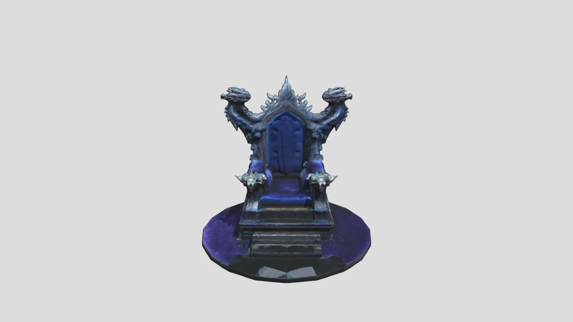 The throne - Download Free 3D model by Balsamic_Vin [d769804] - Sketchfab